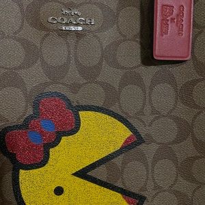 Coach | Bags | Coach Limited Edition Pac Man Tote Bag | Poshmark